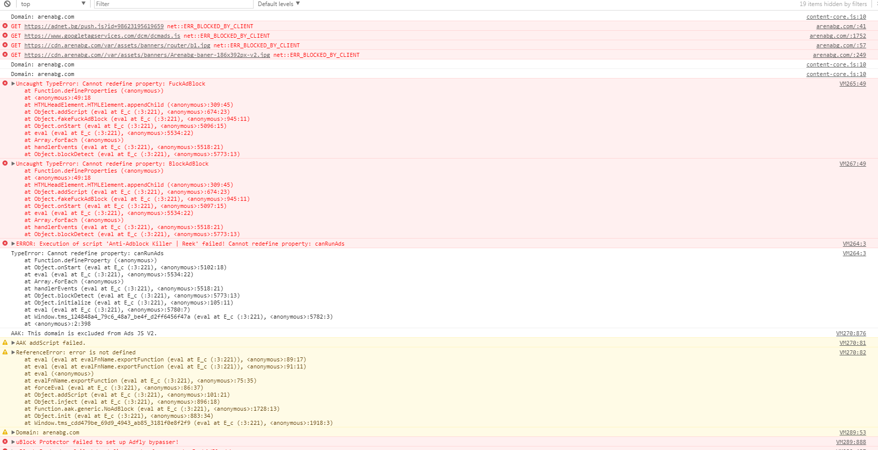 arenabg.com · Issue #557 · jspenguin2017/uBlockProtector · GitHub